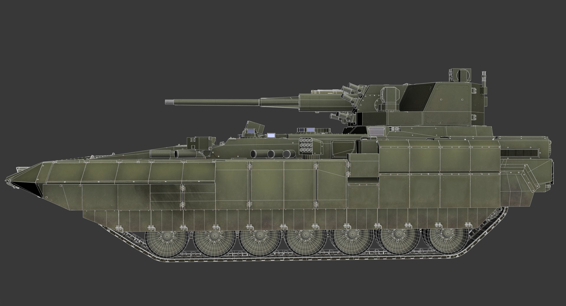 T15 btt russian armata model - TurboSquid 1554157