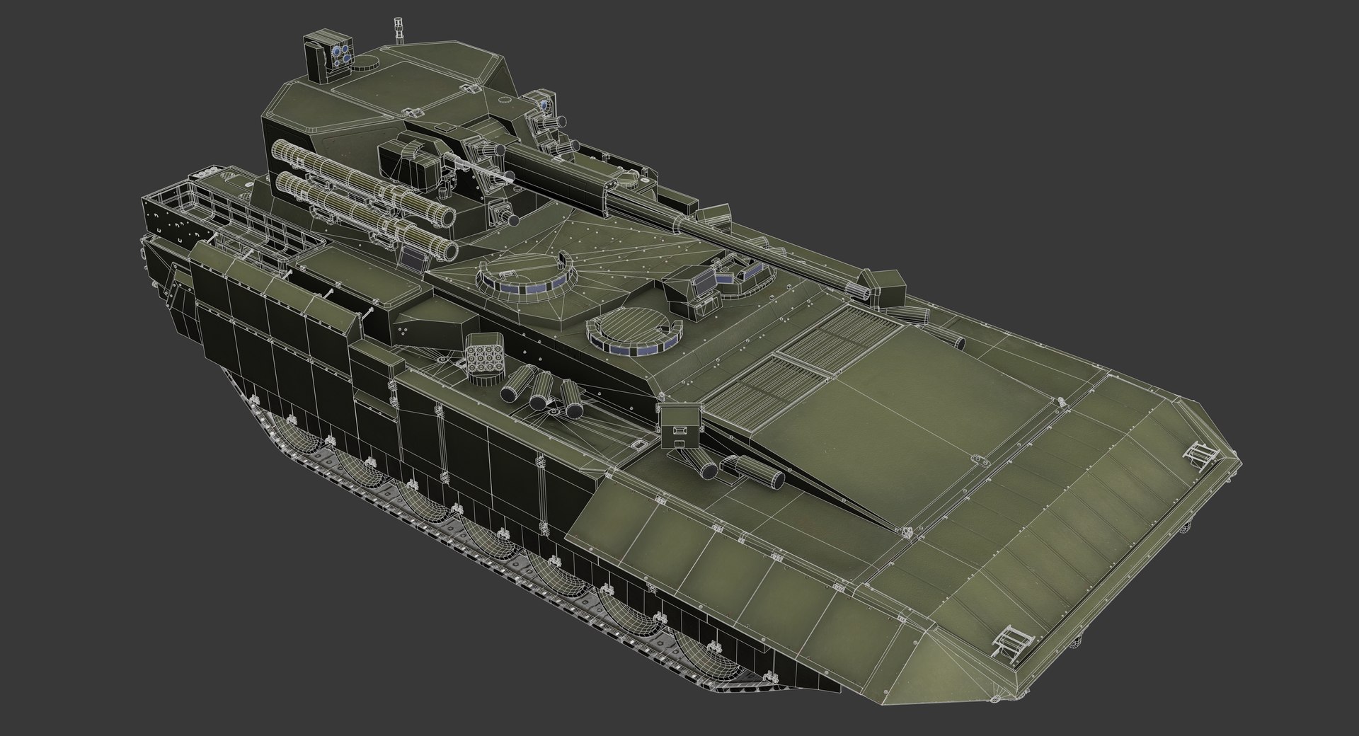 T15 btt russian armata model - TurboSquid 1554157