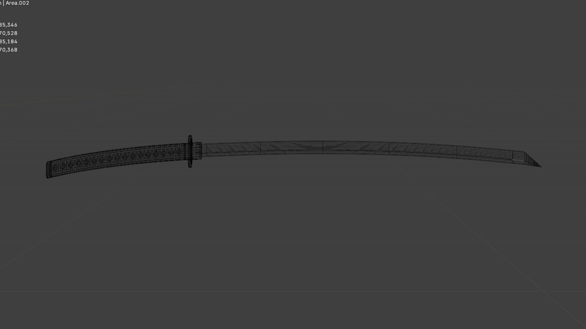 3D Katana Sword Model - TurboSquid 2258207