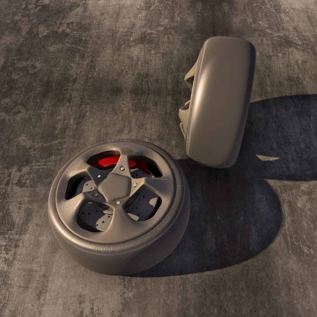 Free Max Model Car Wheel