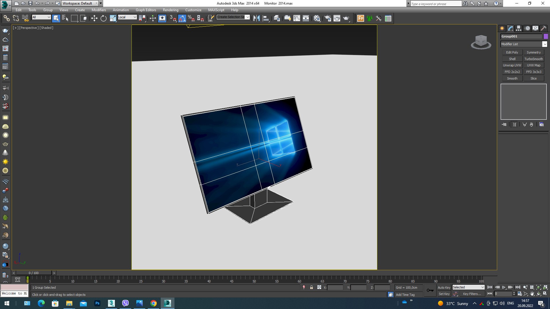 Monitor 2014 3D Model - TurboSquid 1961494
