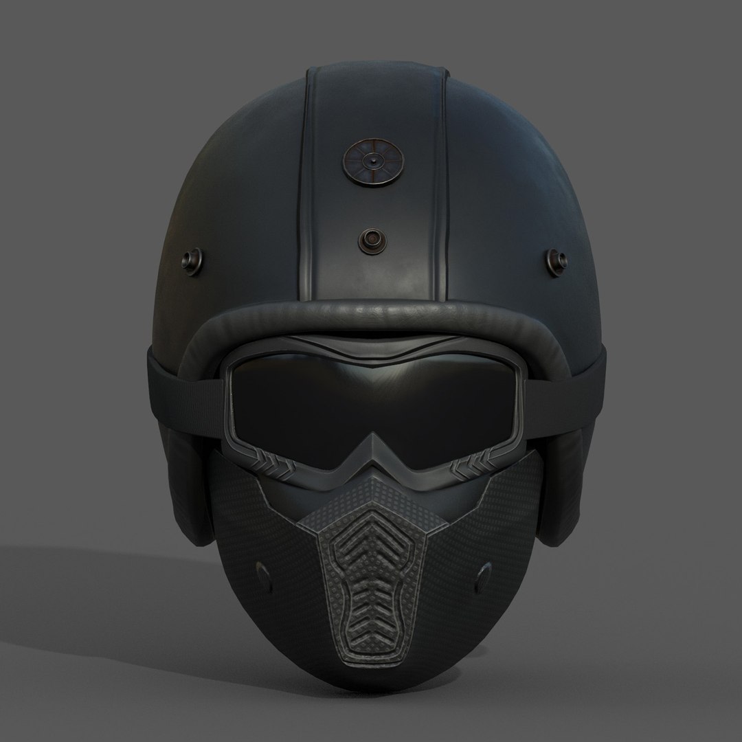 3D Helmet Sci Model - TurboSquid 1530478