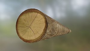 Free 3D Log Models - Available For Download On TurboSquid
