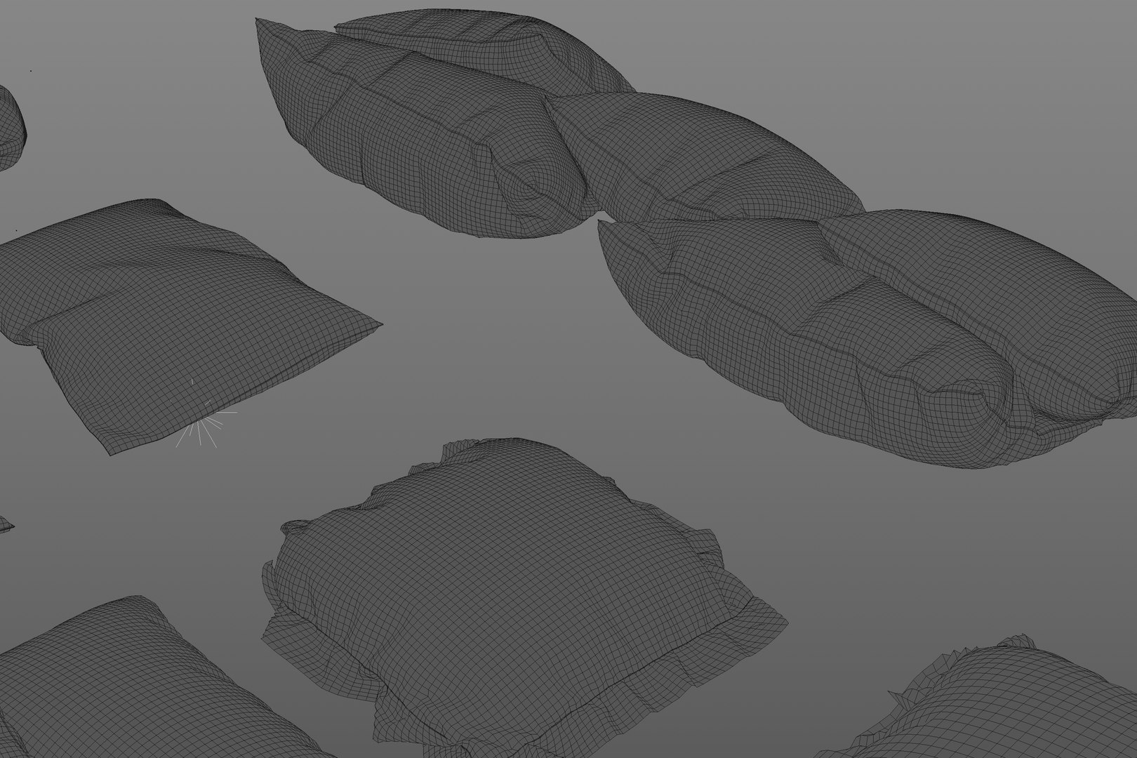 3D Pillows Collection - TurboSquid 2178627