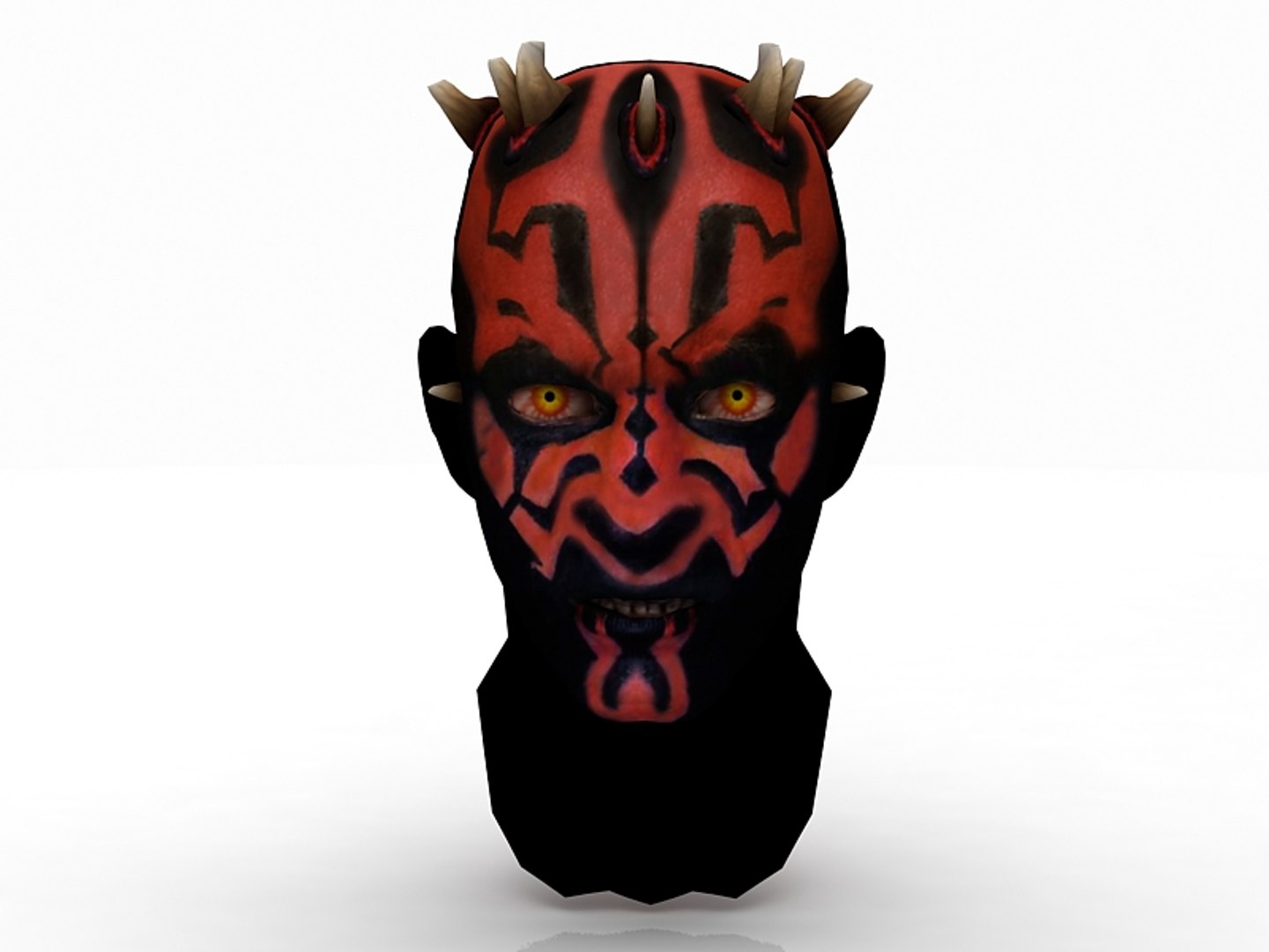 Boba Head 3D Model - TurboSquid 1612155