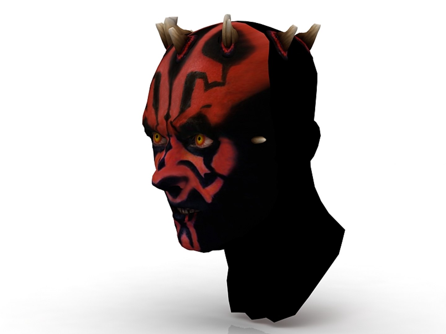 Boba Head 3D Model - TurboSquid 1612155