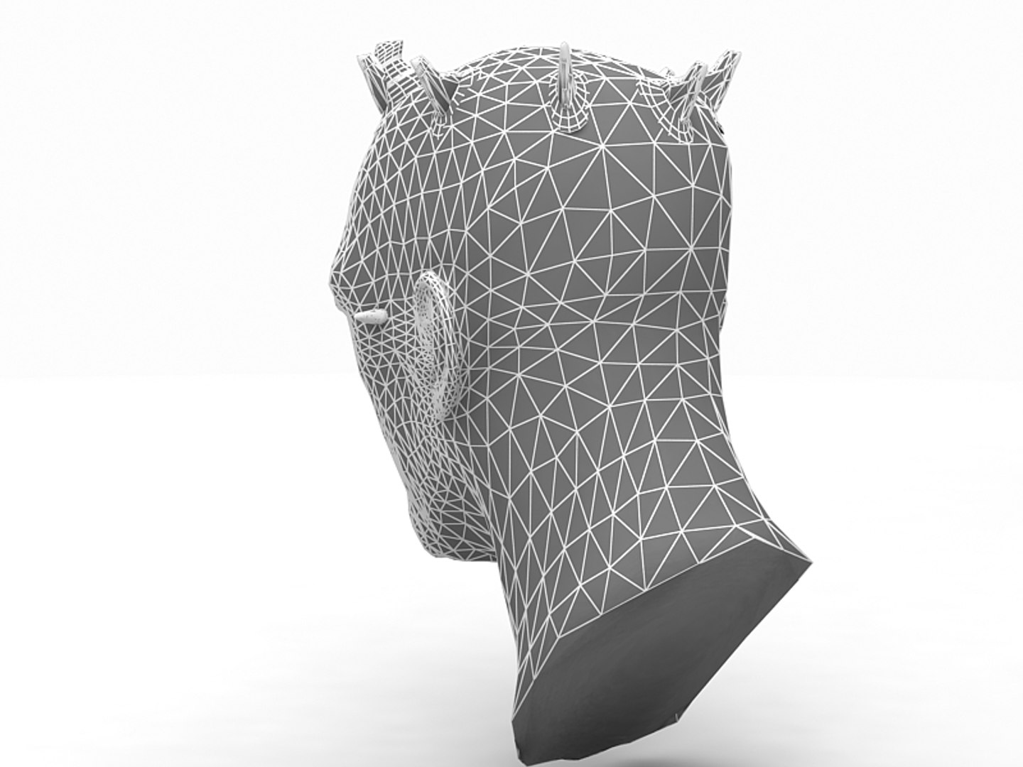 Boba Head 3D Model - TurboSquid 1612155