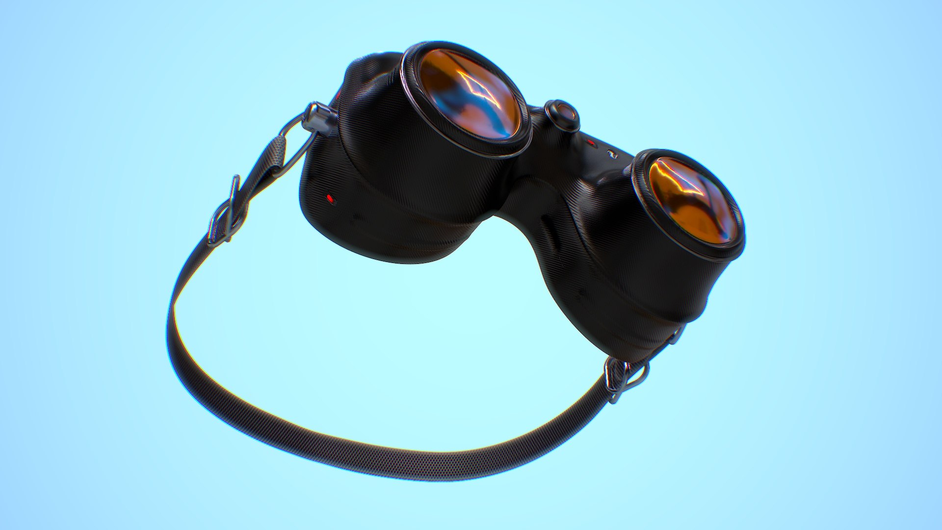 3D Sci-Fi Goggles - TurboSquid 2241035