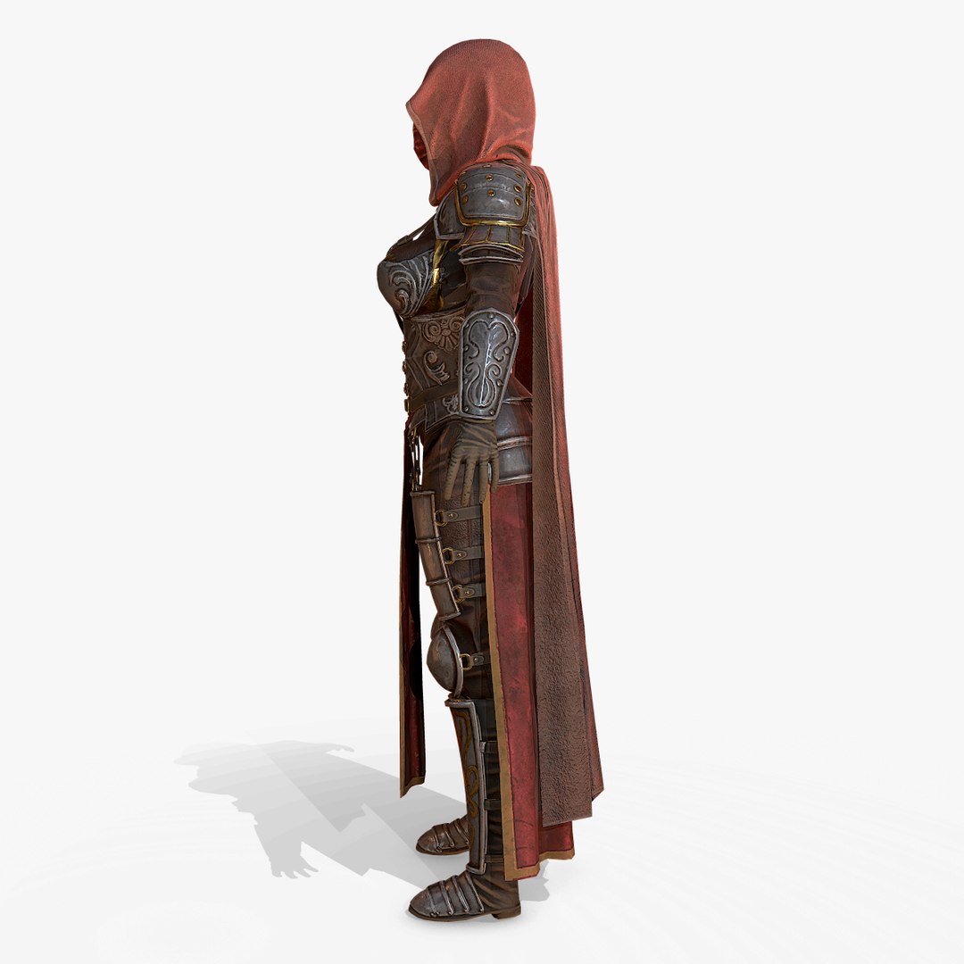 3D Assassin Female Body - TurboSquid 1361578