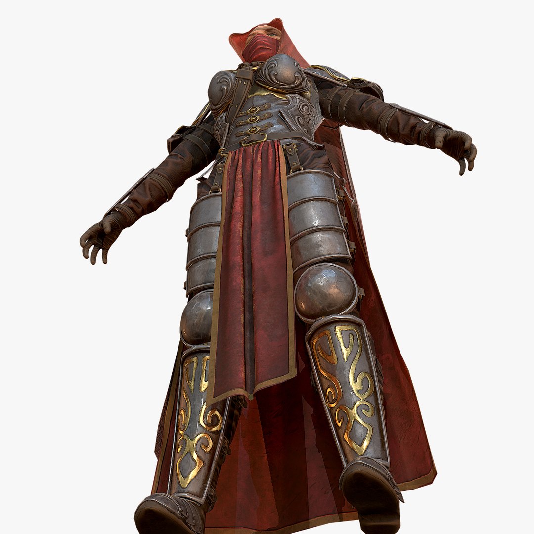 3D Assassin Female Body - TurboSquid 1361578