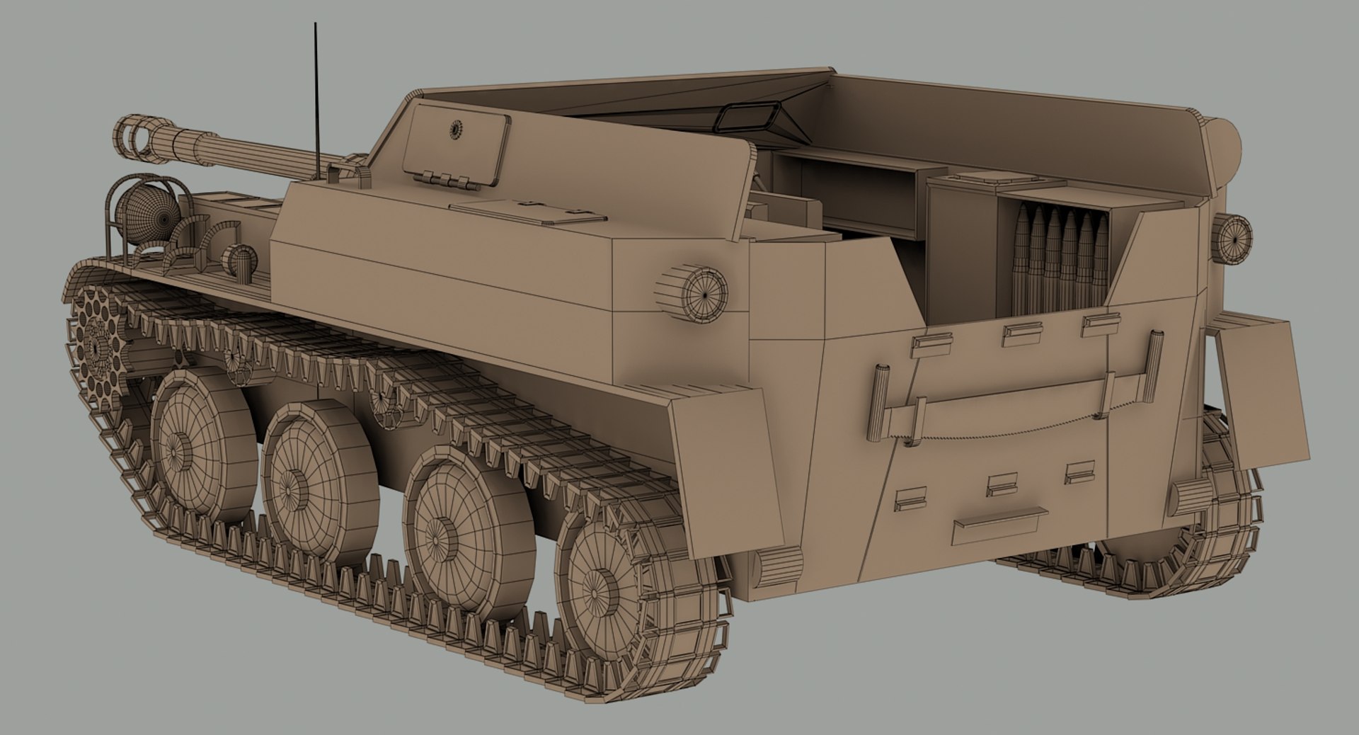 3D Ww2 Soviet Asu 57 - TurboSquid 1419369