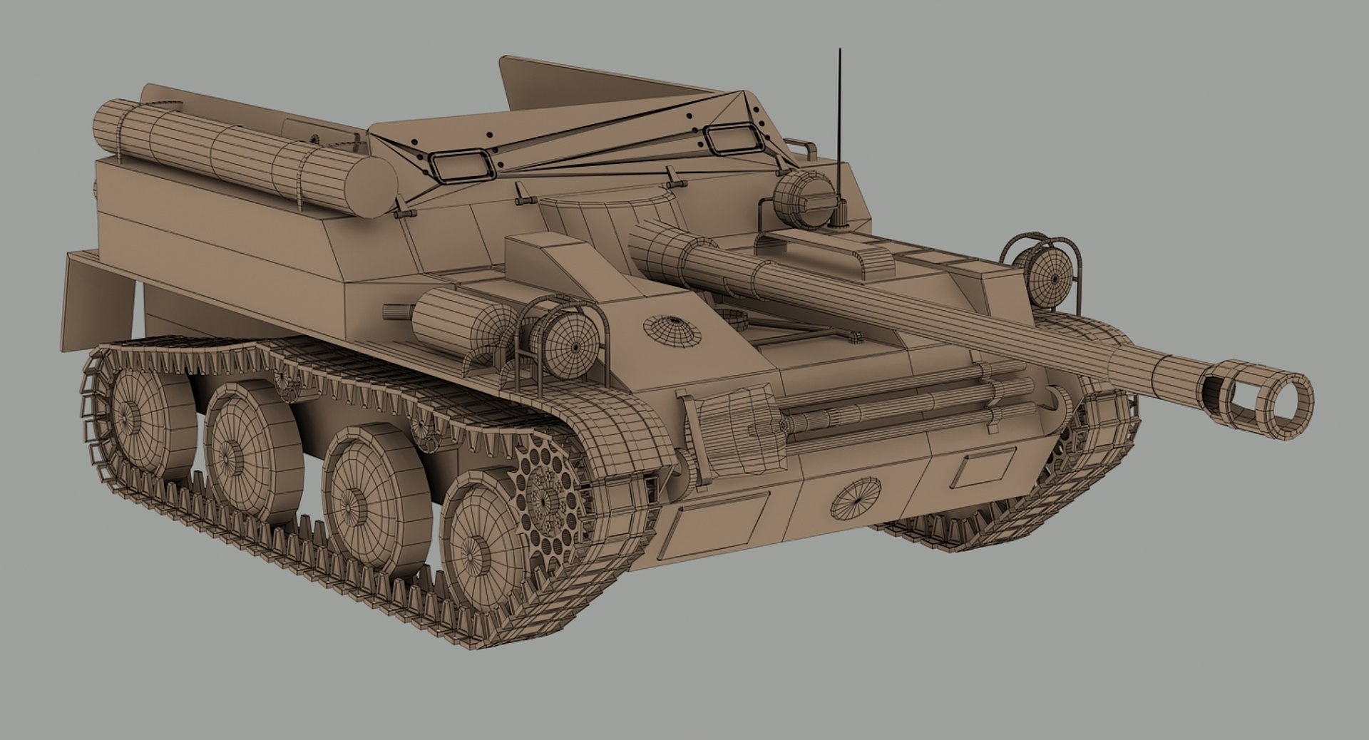 3D Ww2 Soviet Asu 57 - TurboSquid 1419369