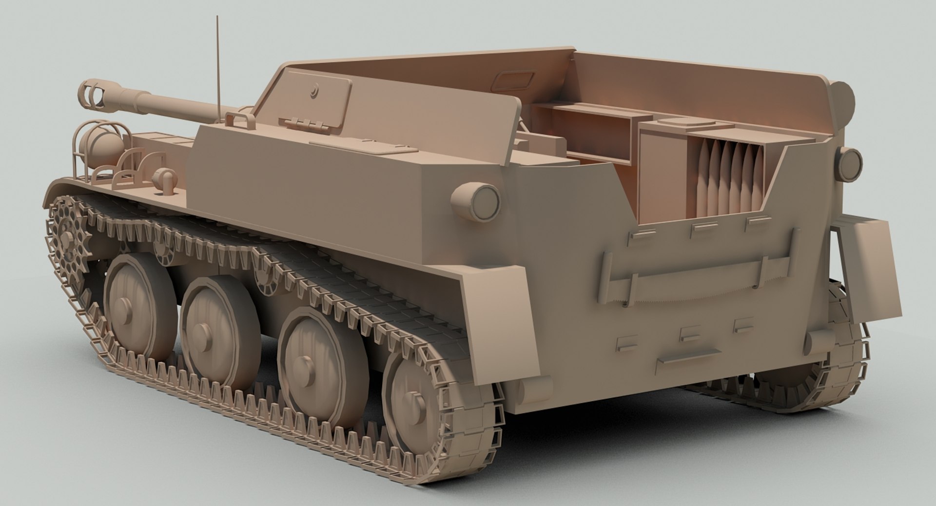 3D Ww2 Soviet Asu 57 - TurboSquid 1419369
