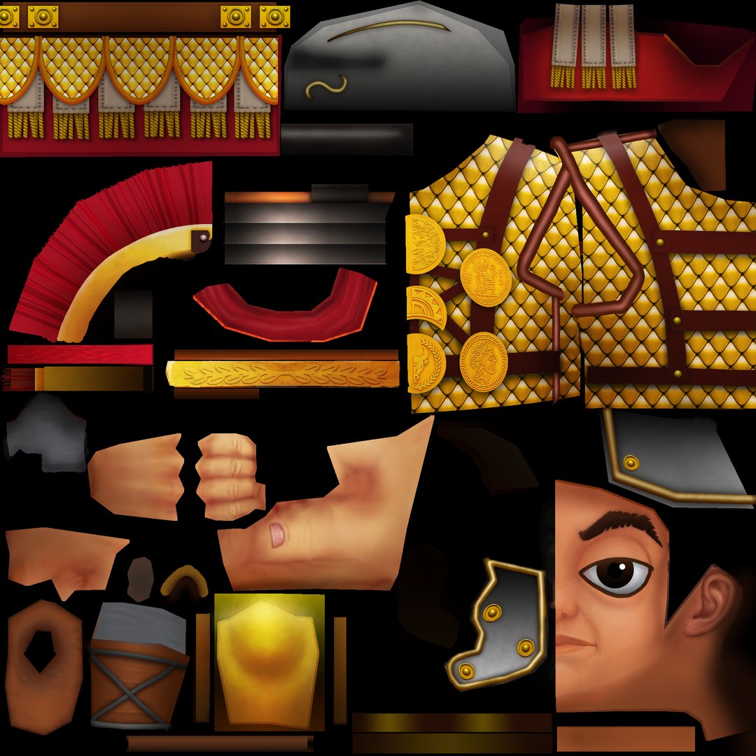 3d Model Warriors Gold