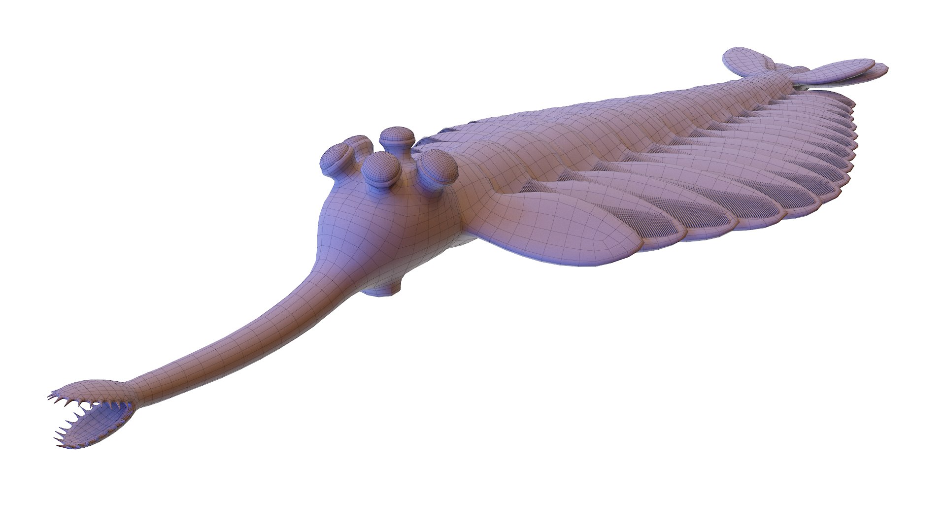 3D Model Opabinia Static - TurboSquid 1783954