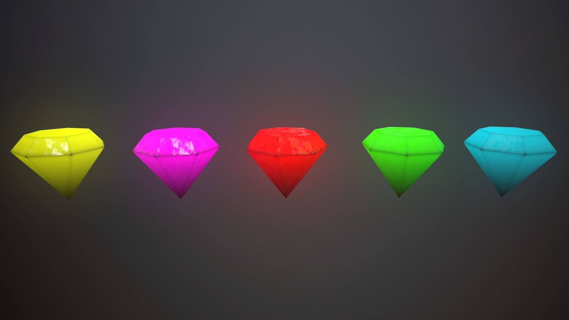 Diamond Ruby 3D Model - TurboSquid 1203255