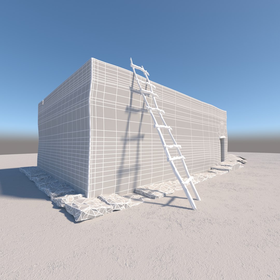 3D prehistoric neolithic house model - TurboSquid 1325694