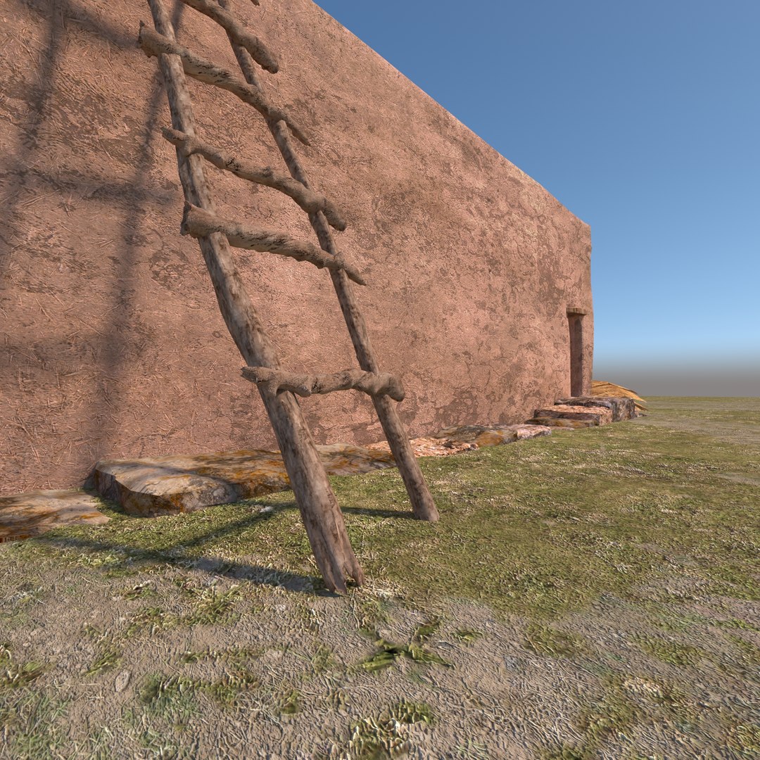 3D prehistoric neolithic house model - TurboSquid 1325694