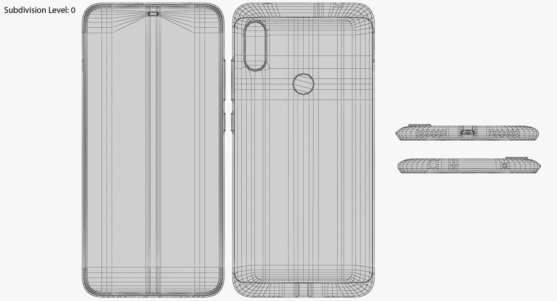 3D realistic xiaomi redmi note model - TurboSquid 1356080