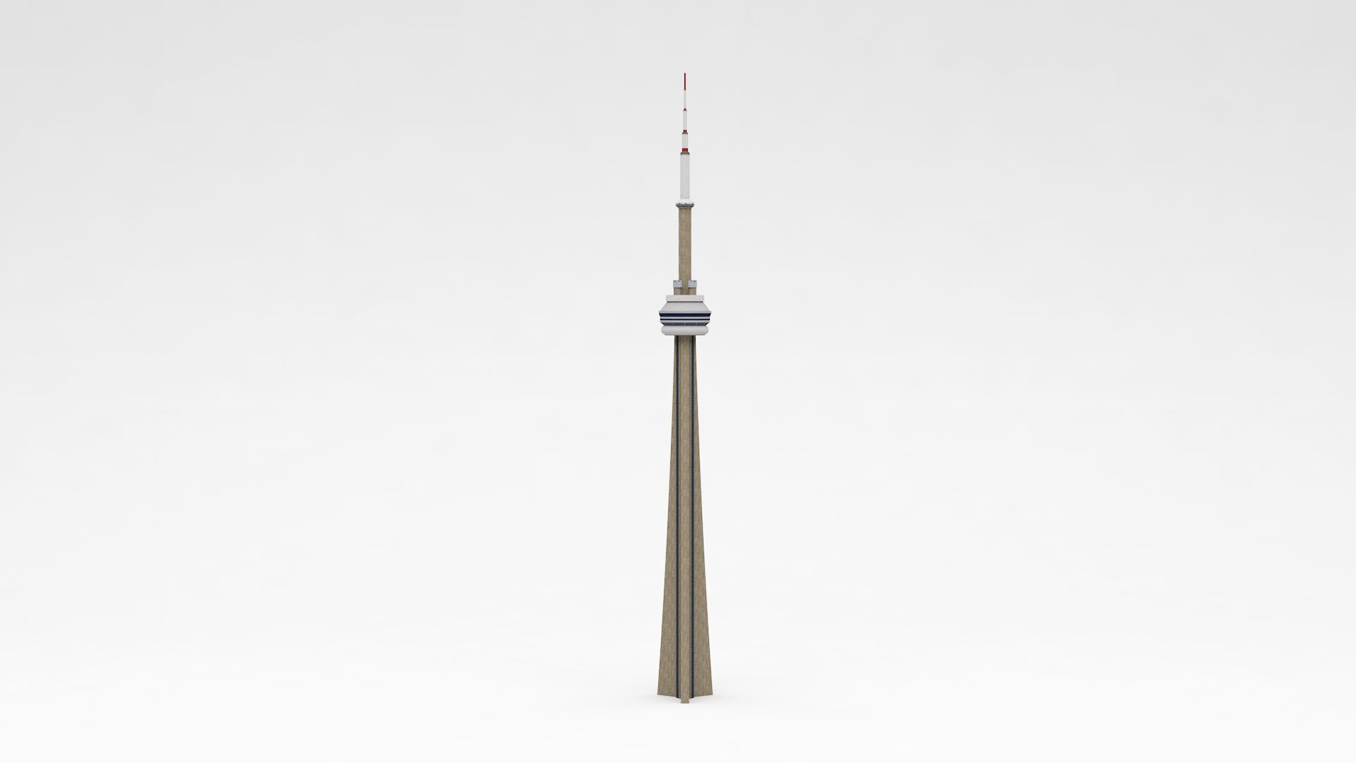 CN Tower 3D Model - TurboSquid 2105603