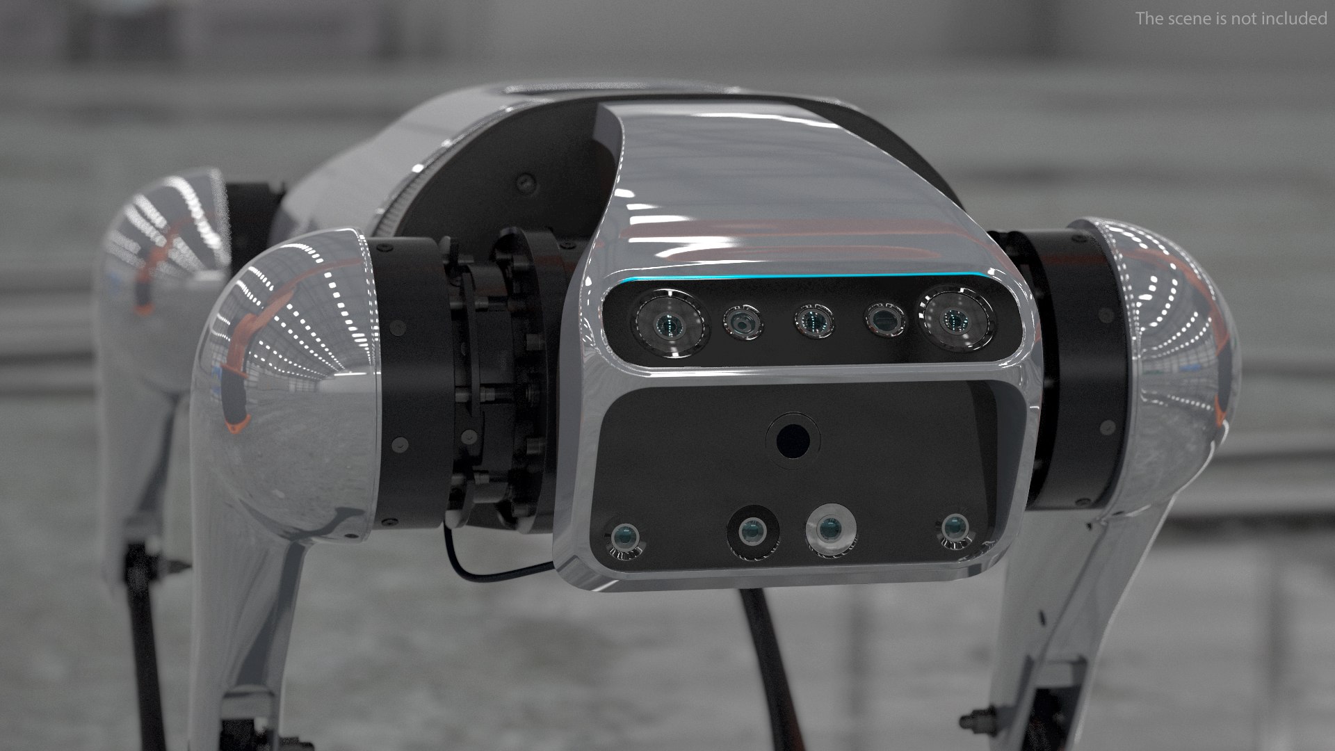 CyberDog Gray Rigged 3D - TurboSquid 1919597