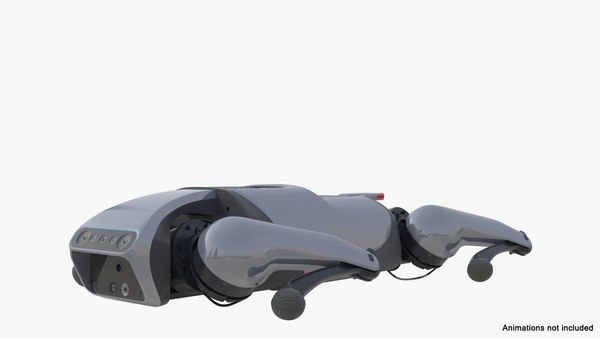 CyberDog Gray Rigged 3D - TurboSquid 1919597