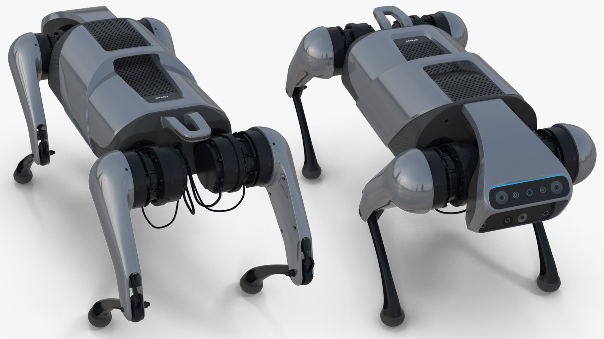 CyberDog Gray Rigged 3D - TurboSquid 1919597