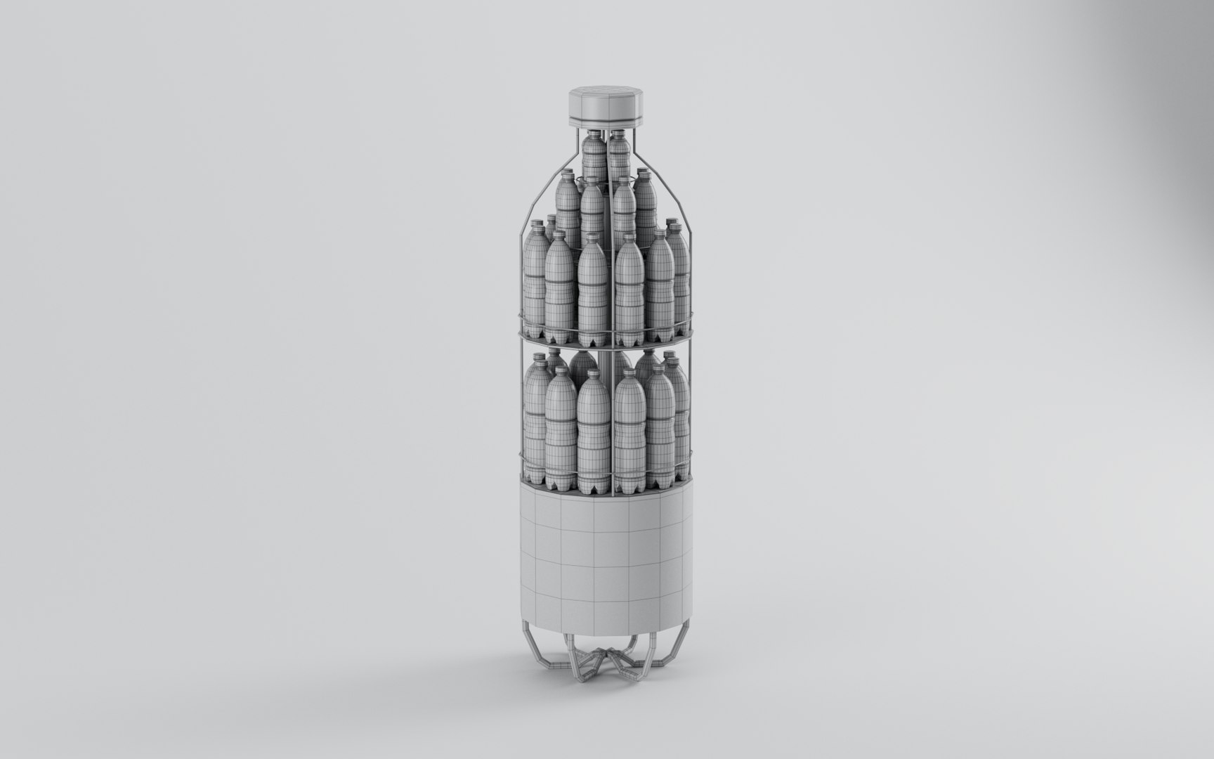 Bottle Retail Stands Collection 3D Model - TurboSquid 1978408