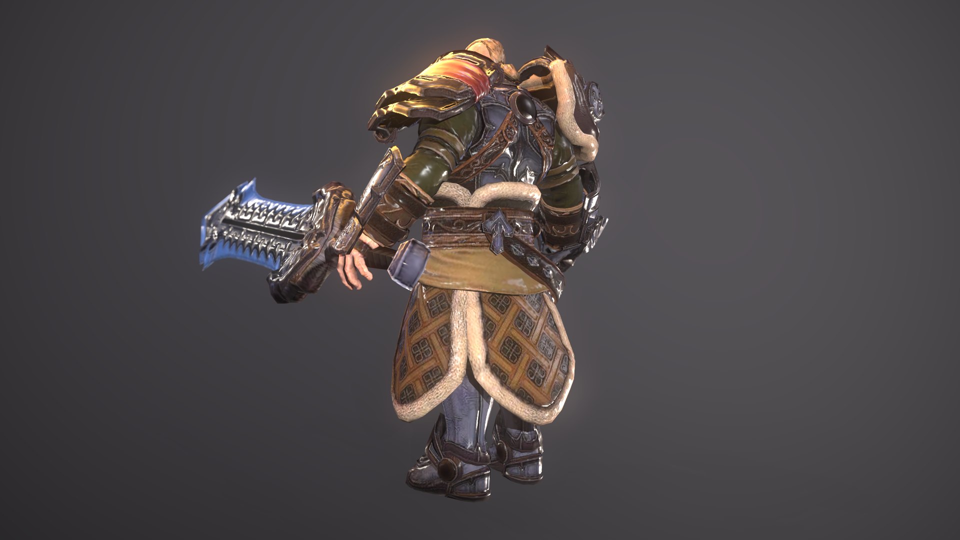 Knight Character PBR Game Ready 3D 3D Model - TurboSquid 1983247