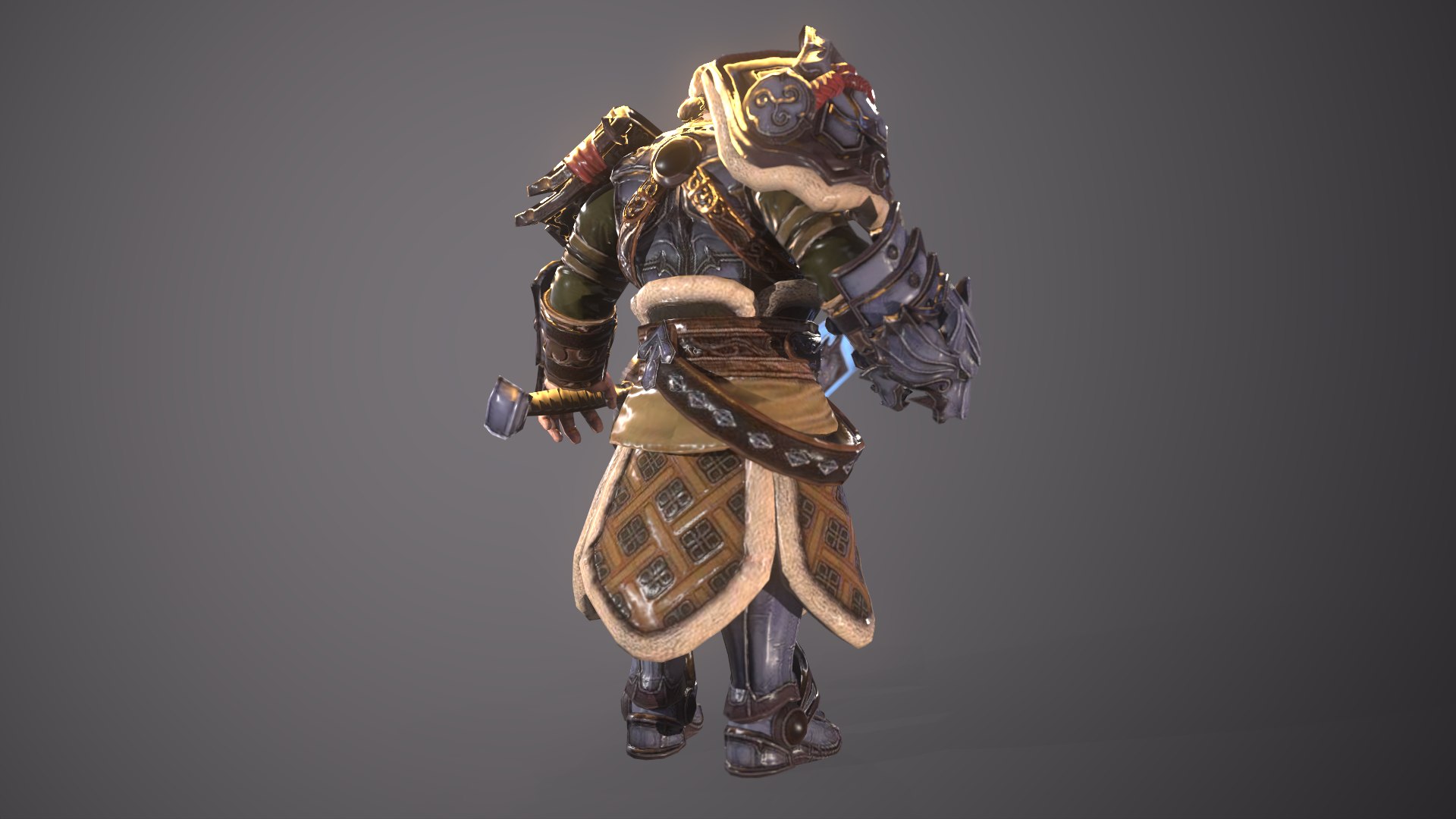 Knight Character PBR Game Ready 3D 3D Model - TurboSquid 1983247