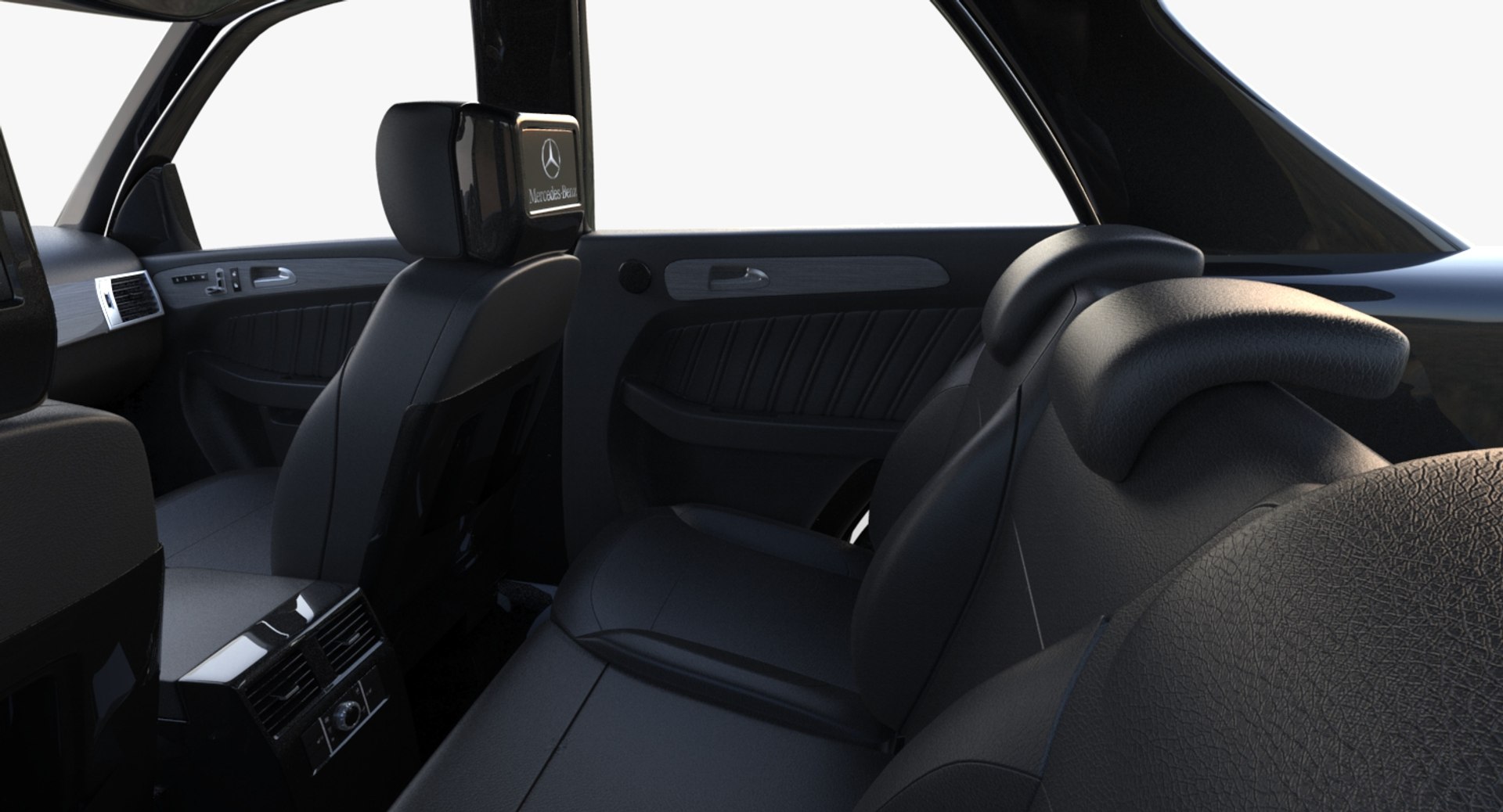 Mercedes Interior 3D Model - TurboSquid 1425021