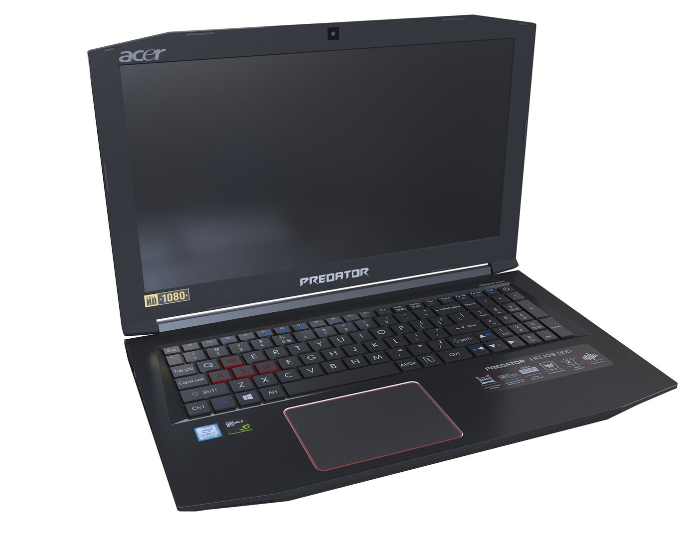Acer Predator 300 3D Model - TurboSquid 1547894