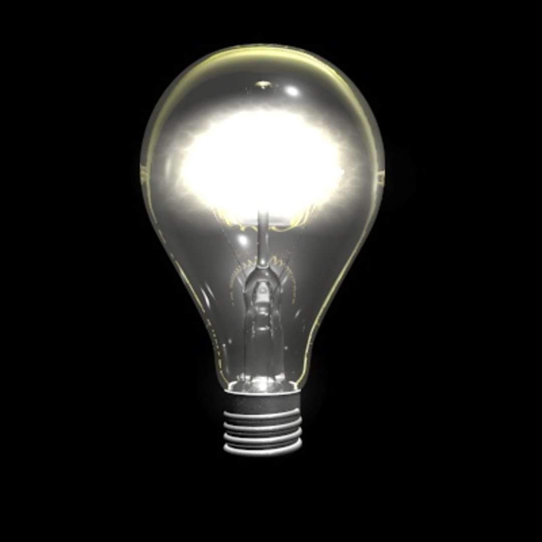 3d C4d Light Bulb