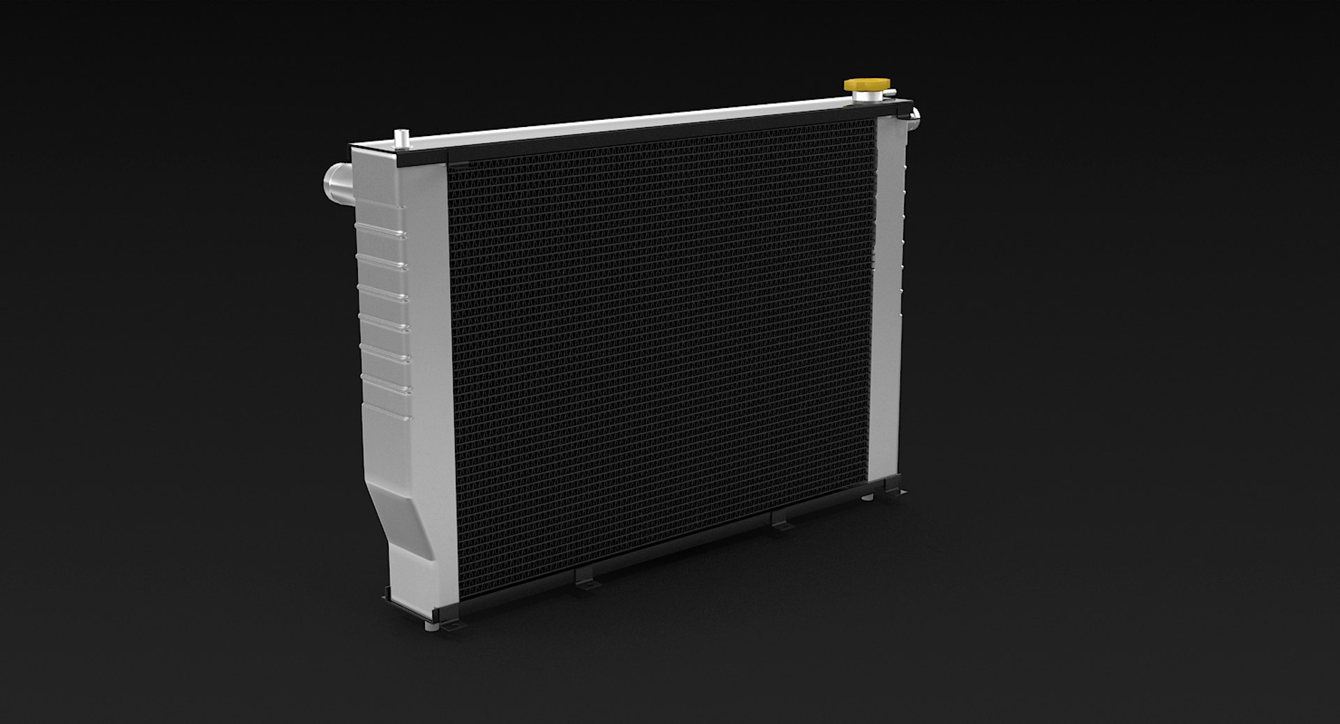 Engine Radiator 3D Model - TurboSquid 1162036