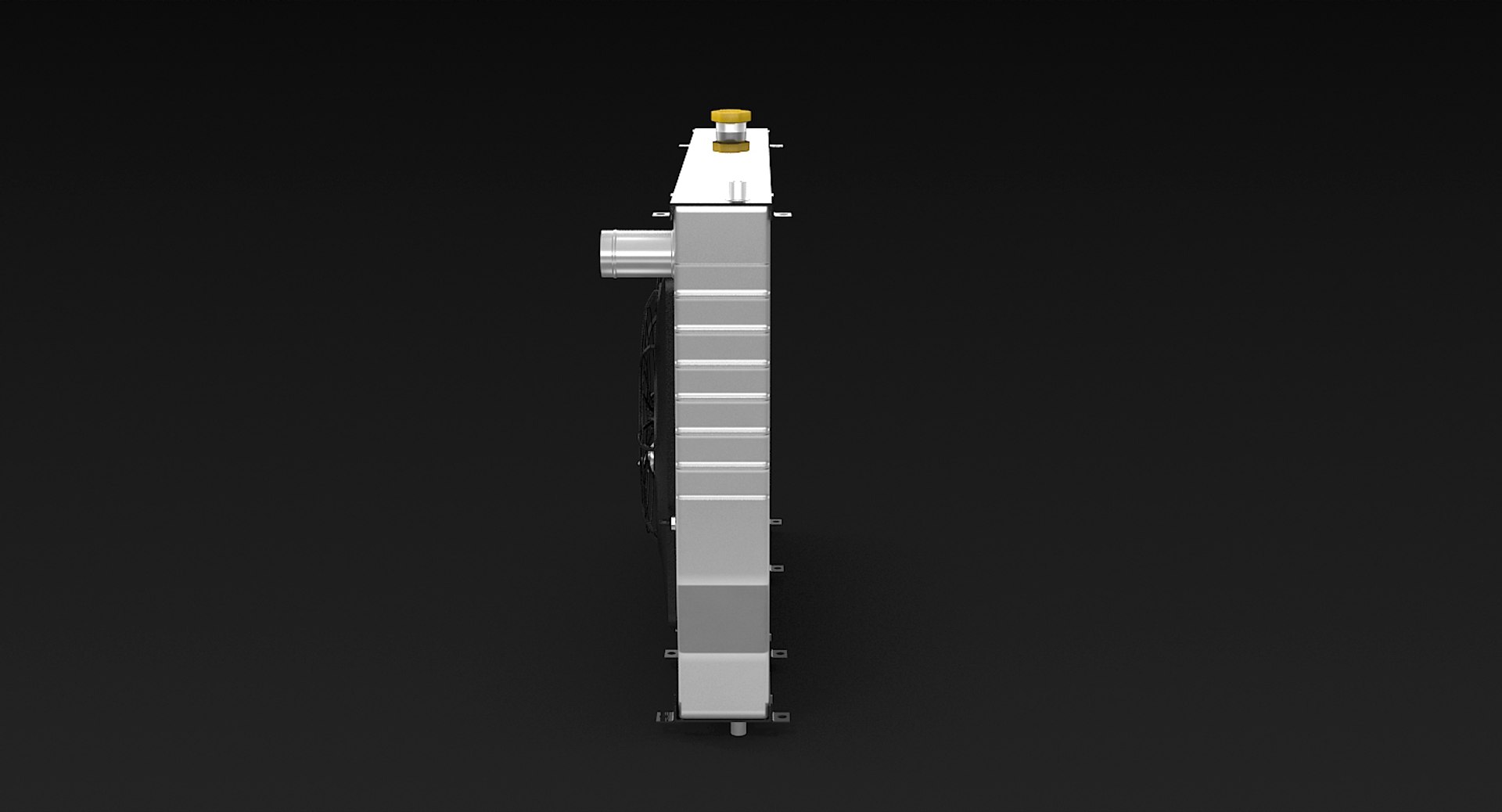 Engine Radiator 3D Model - TurboSquid 1162036