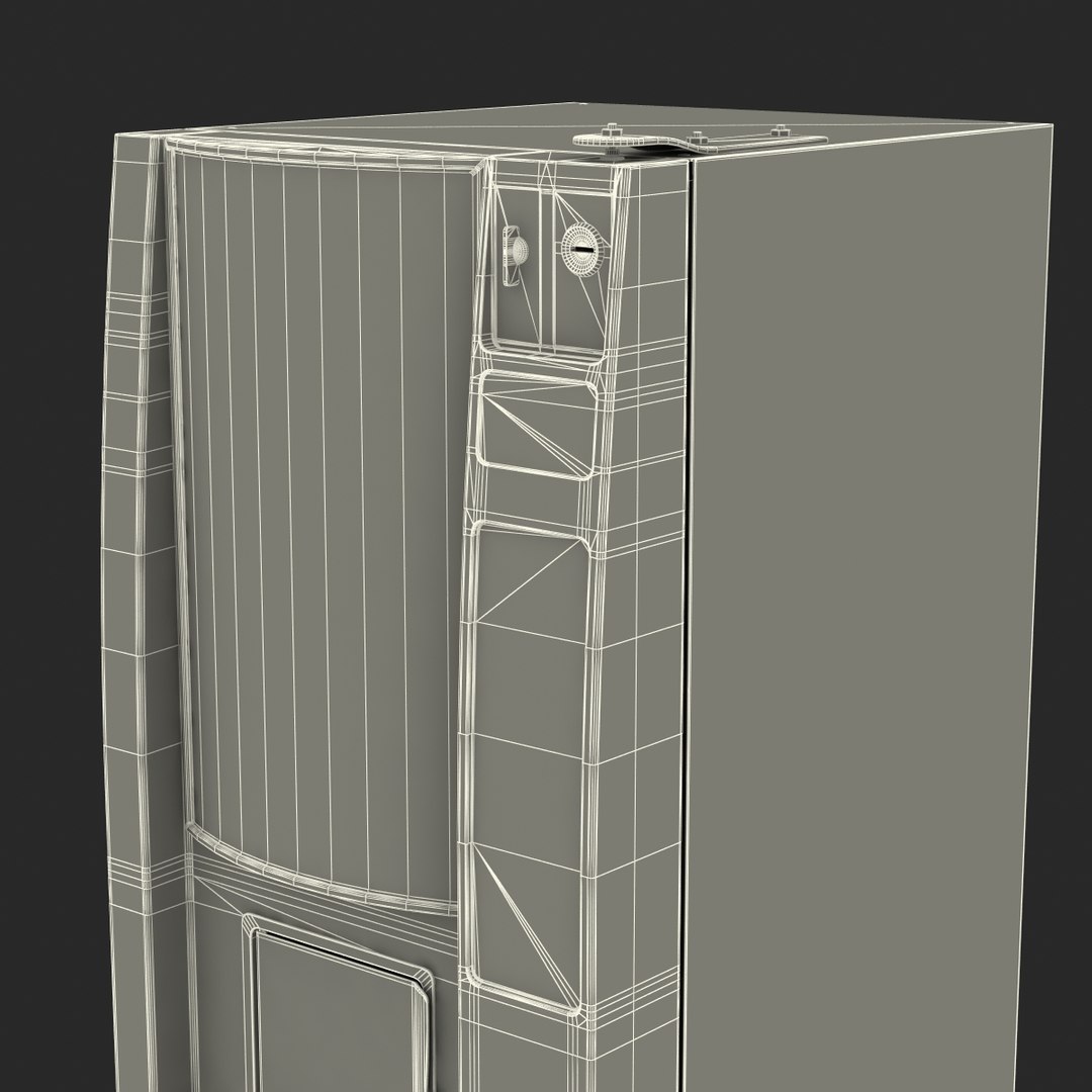 3d Coffee Vending Machine V4 Model
