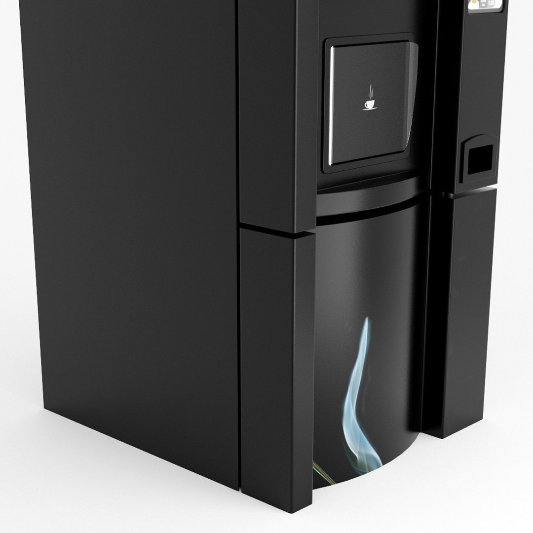 3d Coffee Vending Machine V4 Model