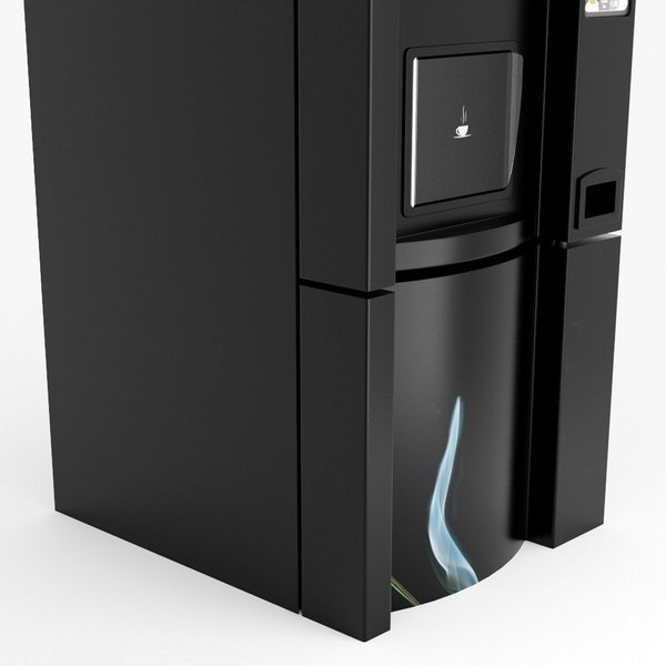 3d coffee vending machine v4 model
