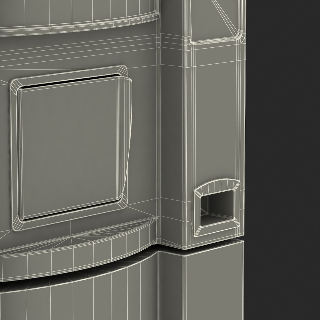 3d Coffee Vending Machine V4 Model