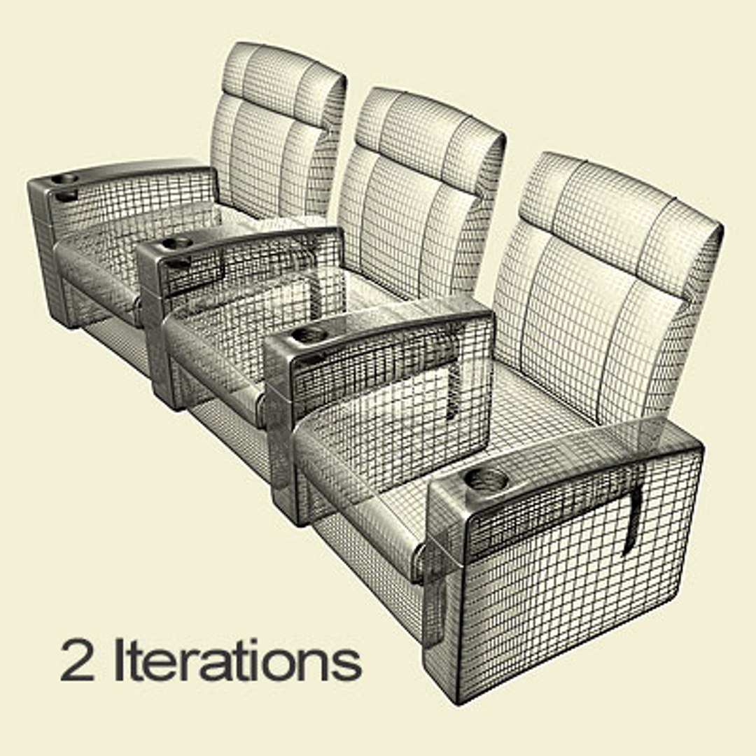 Home Theater 3d Model