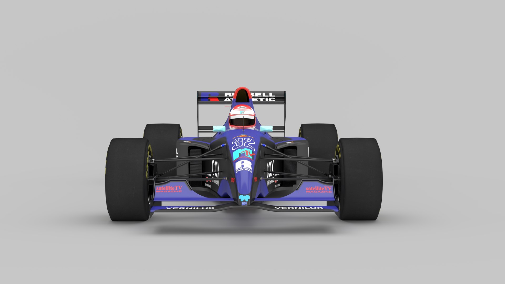 3D 1994 Simtek Car Model - TurboSquid 2287013