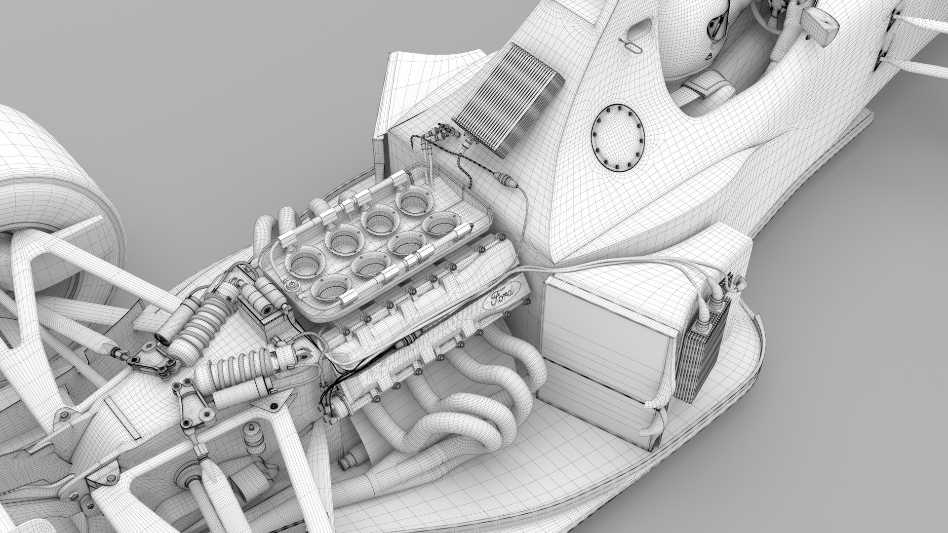 1994 Simtek Car - TurboSquid 2287013