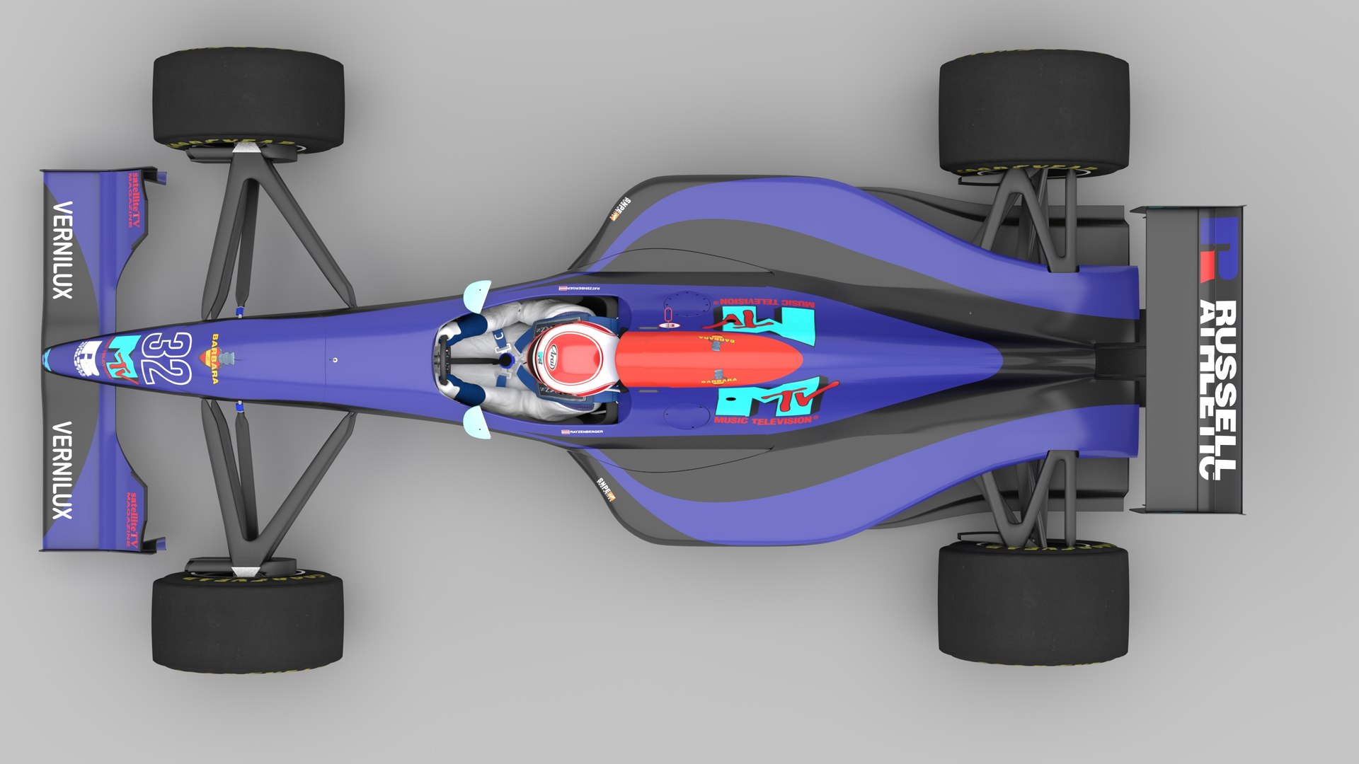 3D 1994 Simtek Car Model - TurboSquid 2287013