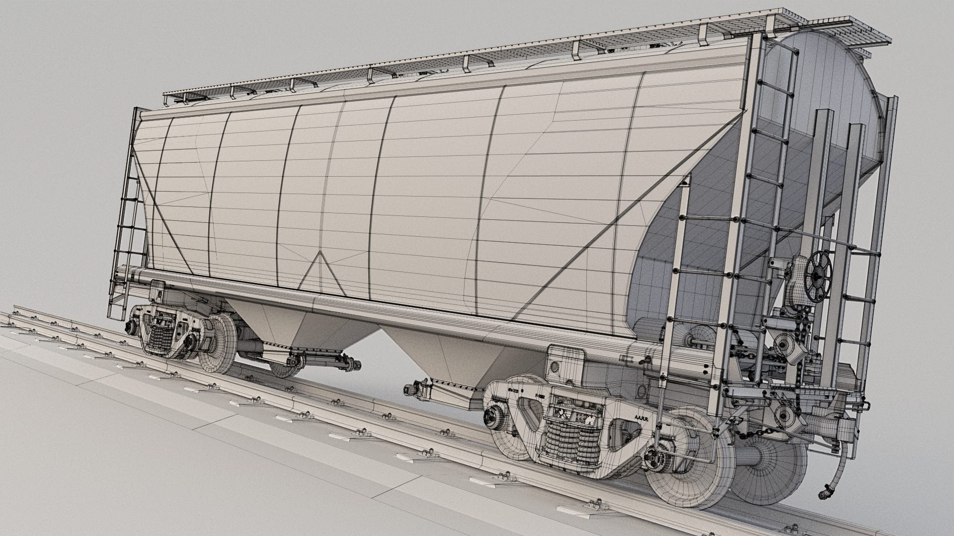 Train Ncux 3D Model - TurboSquid 1524226