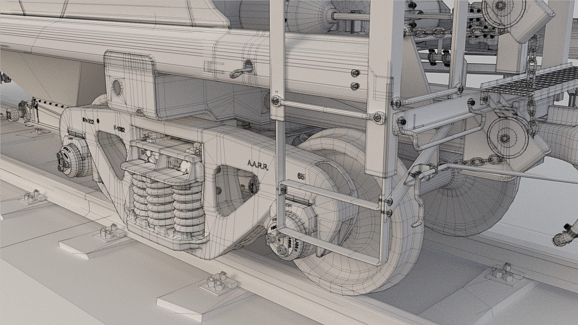 Train Ncux 3D Model - TurboSquid 1524226