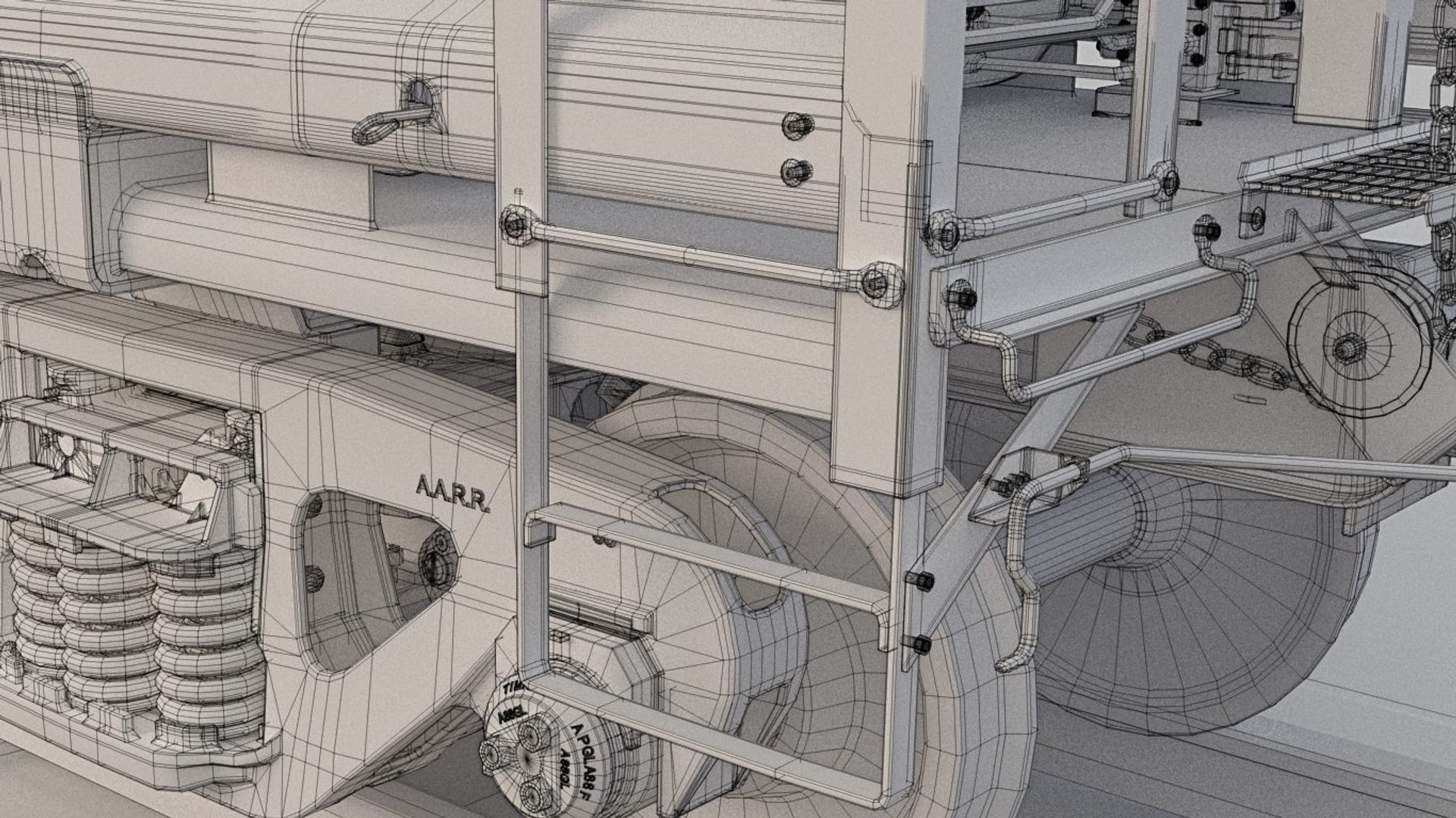 Train Ncux 3D Model - TurboSquid 1524226