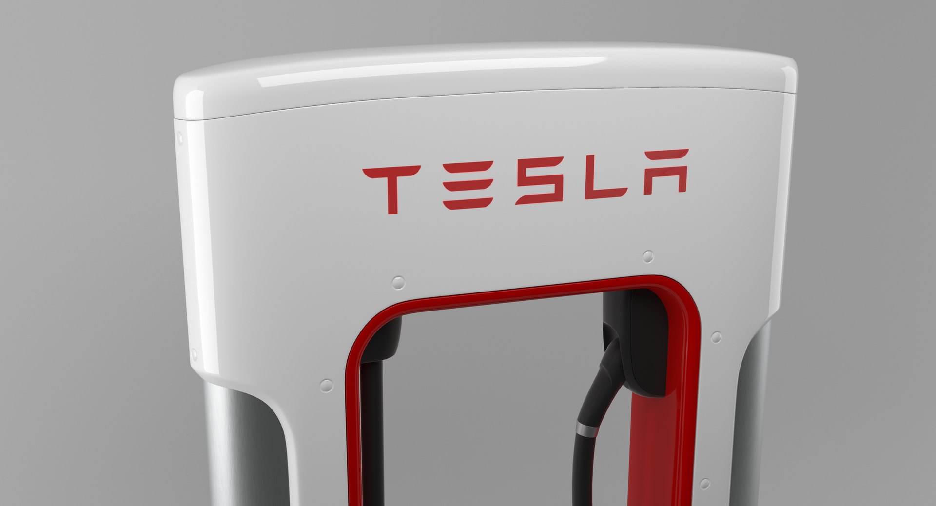 3d Tesla Charger Model