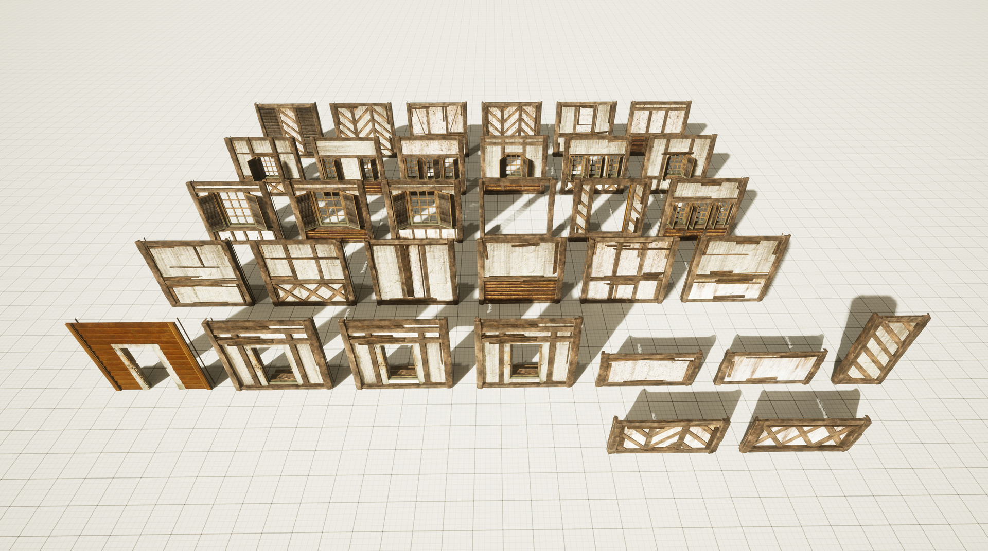 modelo 3d Medieval Modular Fantasy House - TurboSquid 2099232