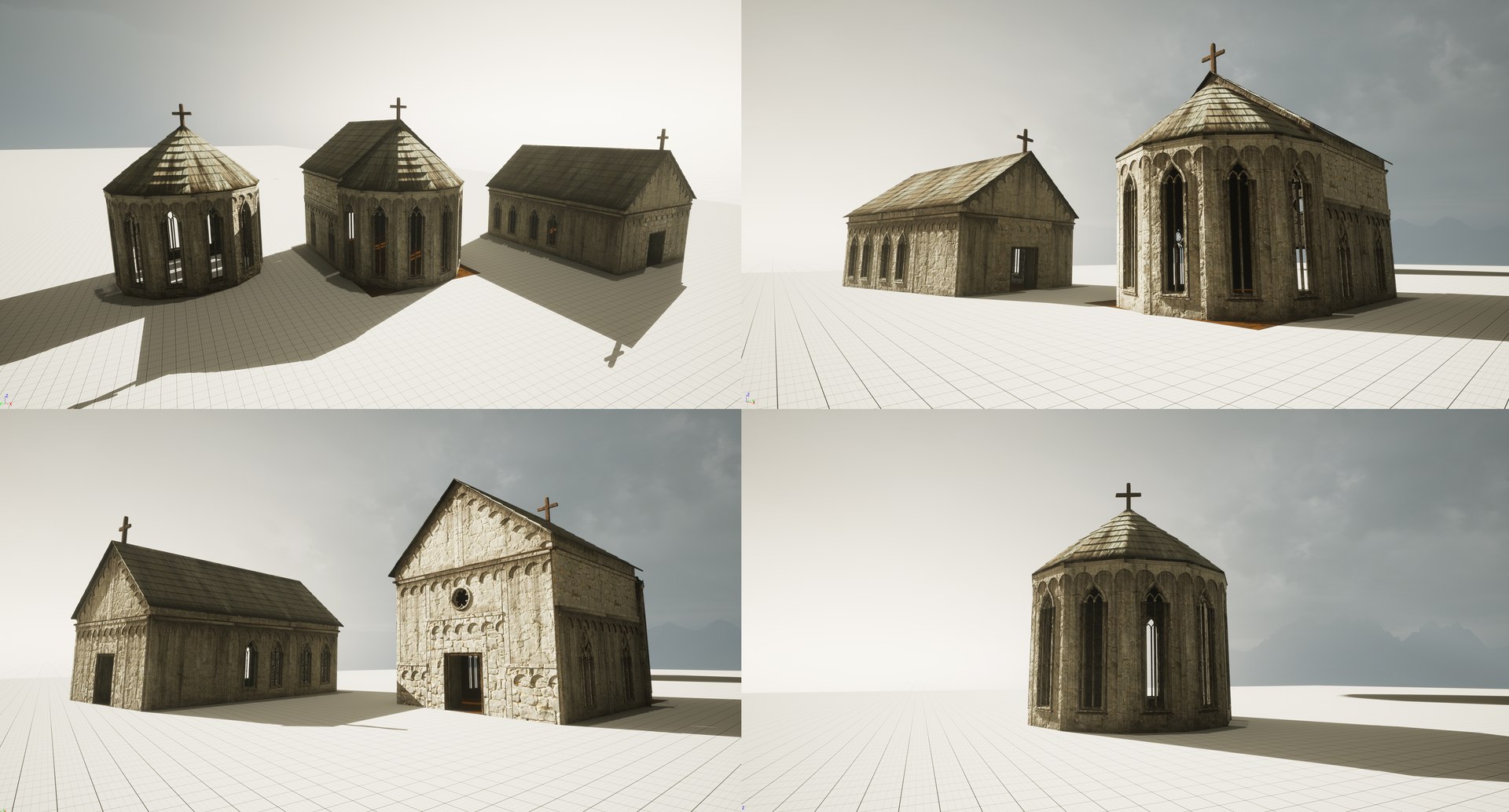 3D Medieval Modular Fantasy House - TurboSquid 2099232