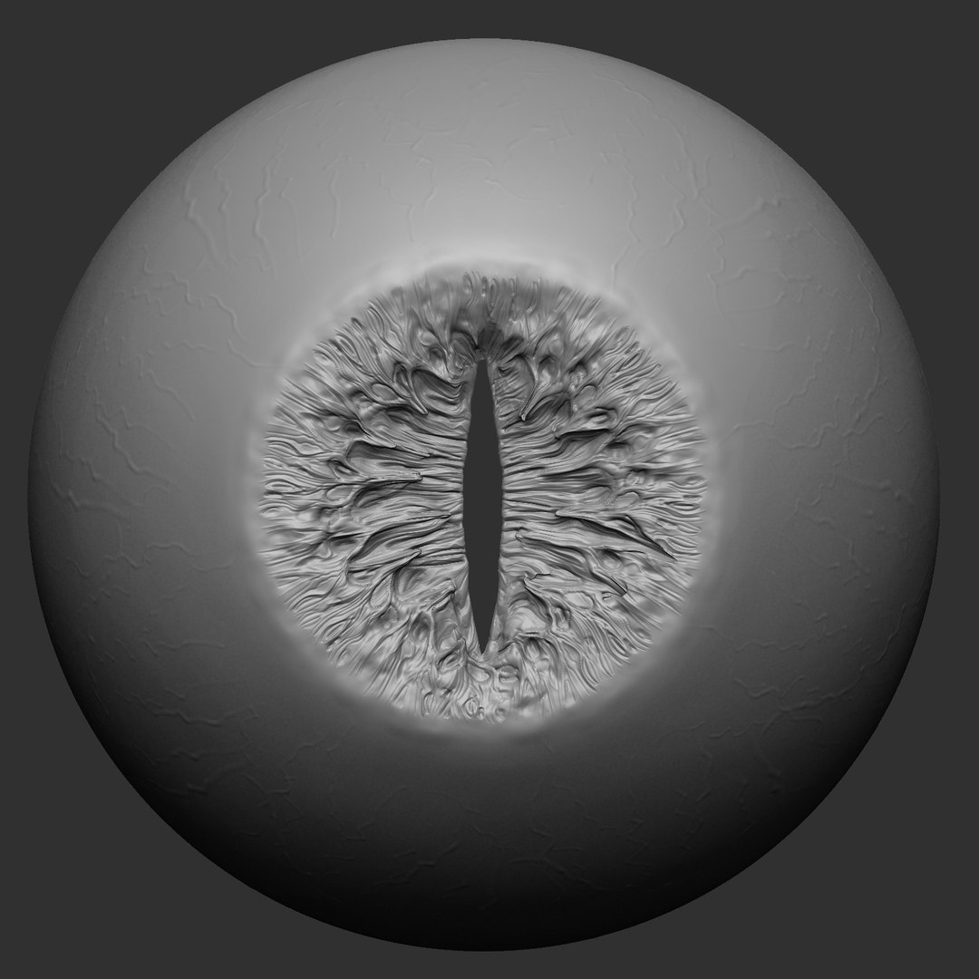 3d Model Animal Monster Eye 2